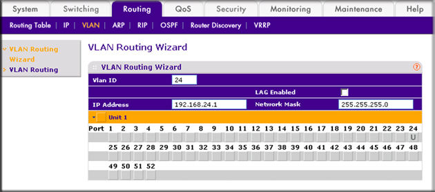 How Do I Use The Web Interface On My Managed Switch To Configure One Way Access Using A Tcp Flag
